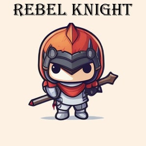 12 Chibi Knight Emotes for Discord, Twitch and More! - Etsy