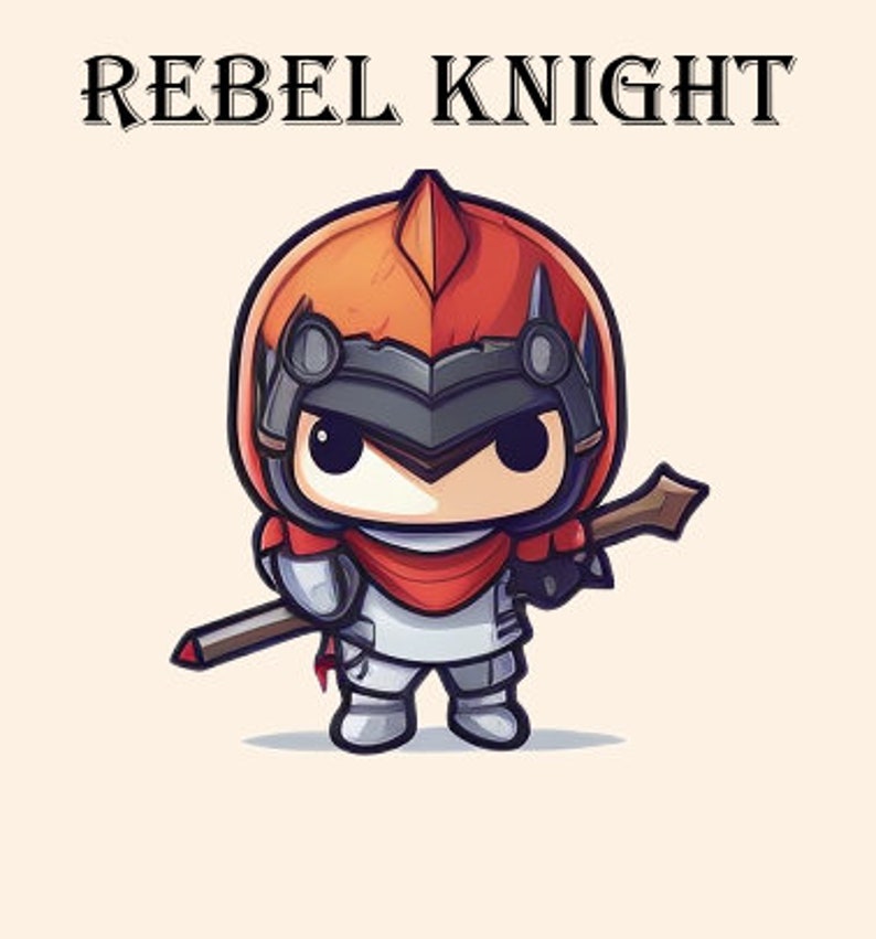 12 Chibi Knight Emotes for Discord, Twitch and More! - Etsy