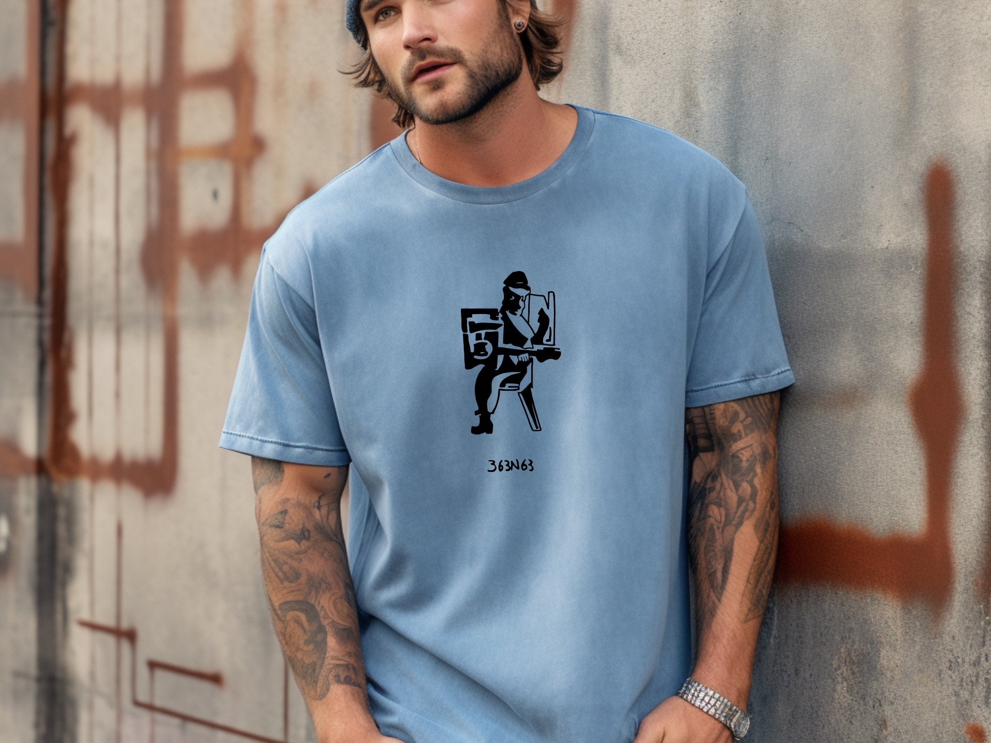 KING KRULE 363N63 Comfort Colors Shirt, Band Shirt, King Krule Shirt ...