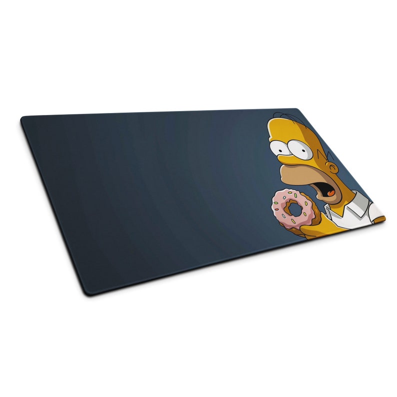 Homer Simpson Gaming Mouse Pad, XL Aesthetic Mouse Pad, Cute Office ...