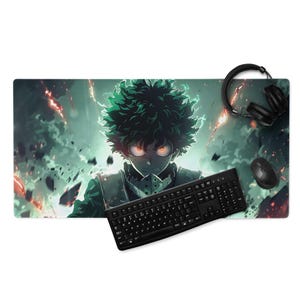 Deku MHA Gaming Mouse Pad, XL Aesthetic Mouse Pad, Cute Office ...