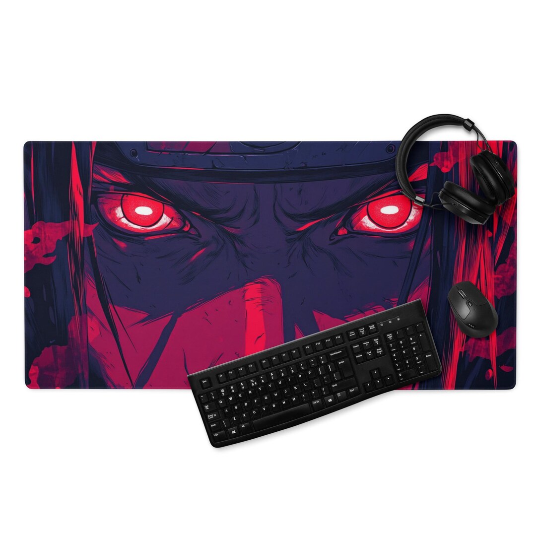 Itachi Uchiha Gaming Mouse Pad, XL Aesthetic Mouse Pad, Cute Office ...