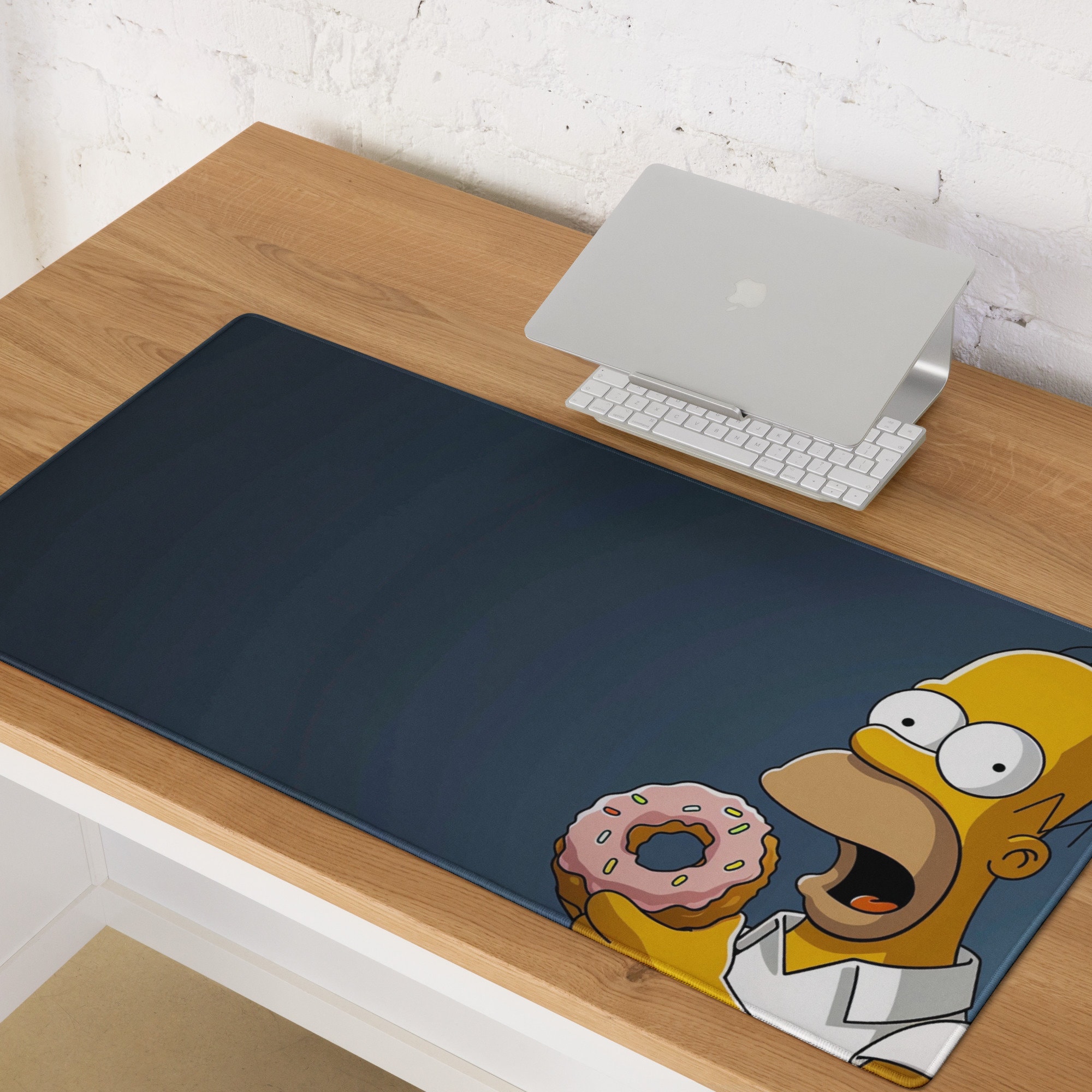 Homer Simpson Gaming Mouse Pad, XL Aesthetic Mouse Pad, Cute Office ...