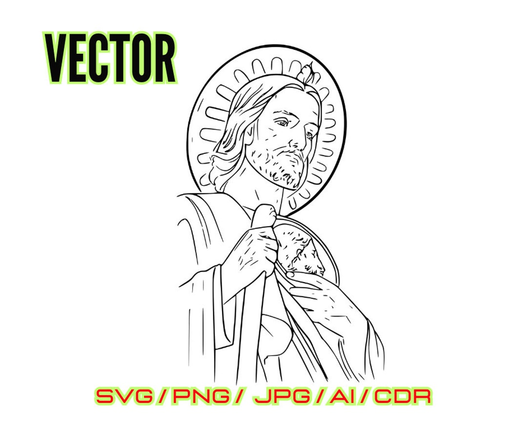 Saint Jude Thaddeus 2, Saint Juditas 2 Vector, Saints Vector - Etsy