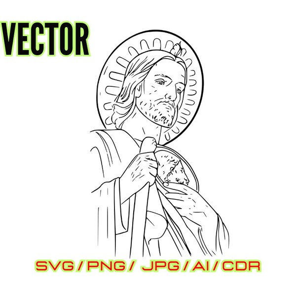 San Judas Vector - Etsy