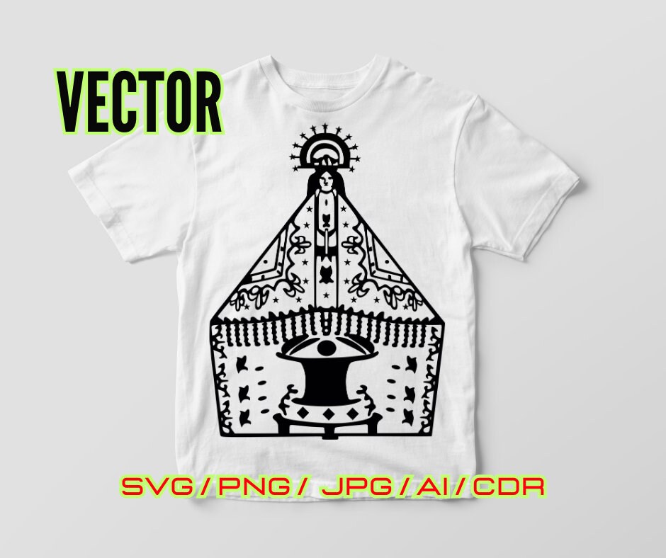 Virgen de Juquila SVG - Etsy México