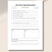 Real Estate Investor Questionnaire: Client Intake Form (printable ...