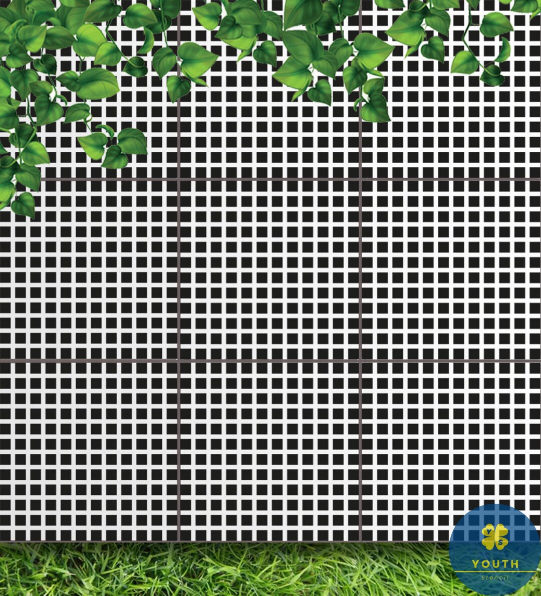 Lamia Tile Stencil-large Stencil-stencil for Painting Tiles-tile ...