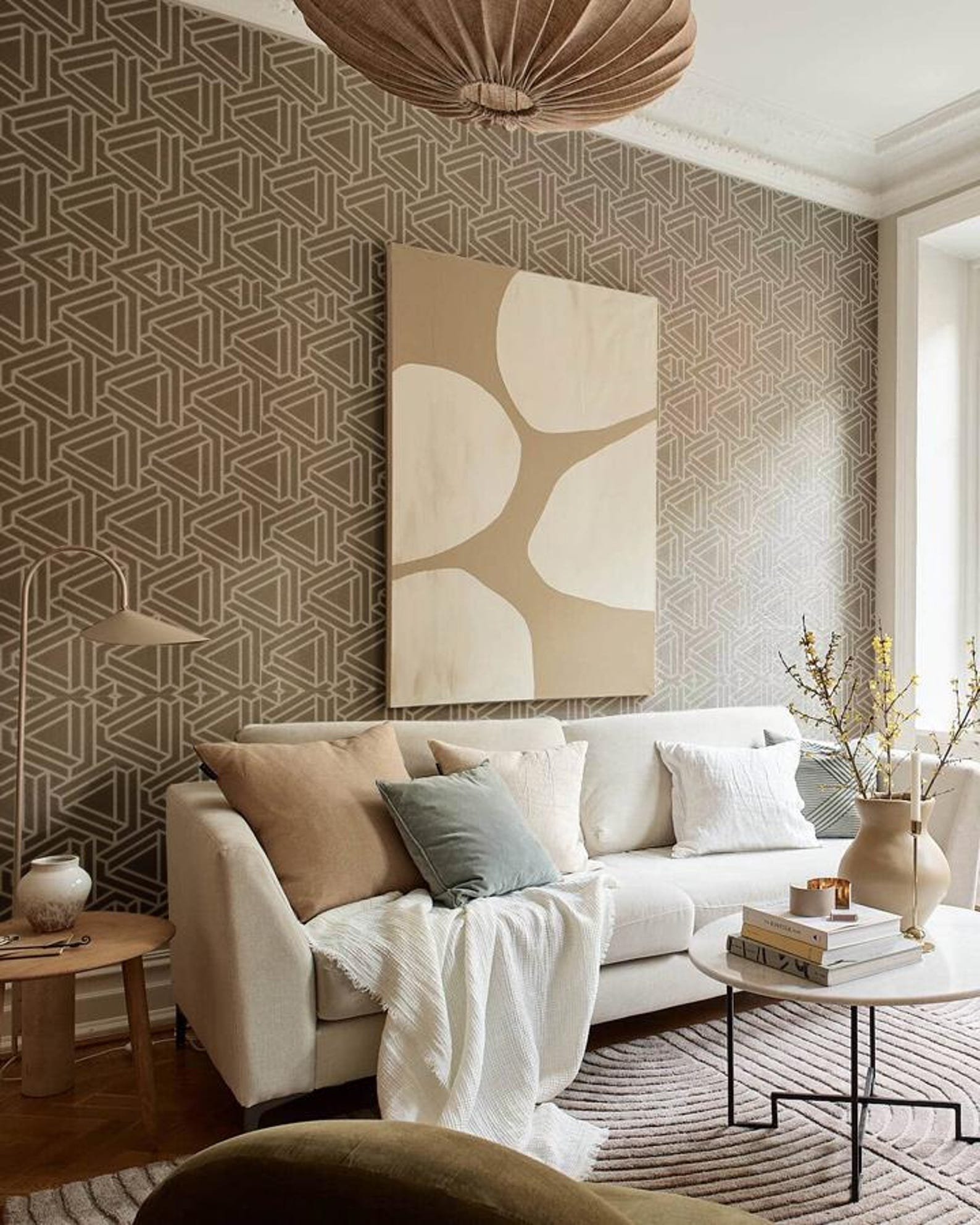 Sunita Wall Art Stencil-european Style DIY Decor-easy Home Decor With ...