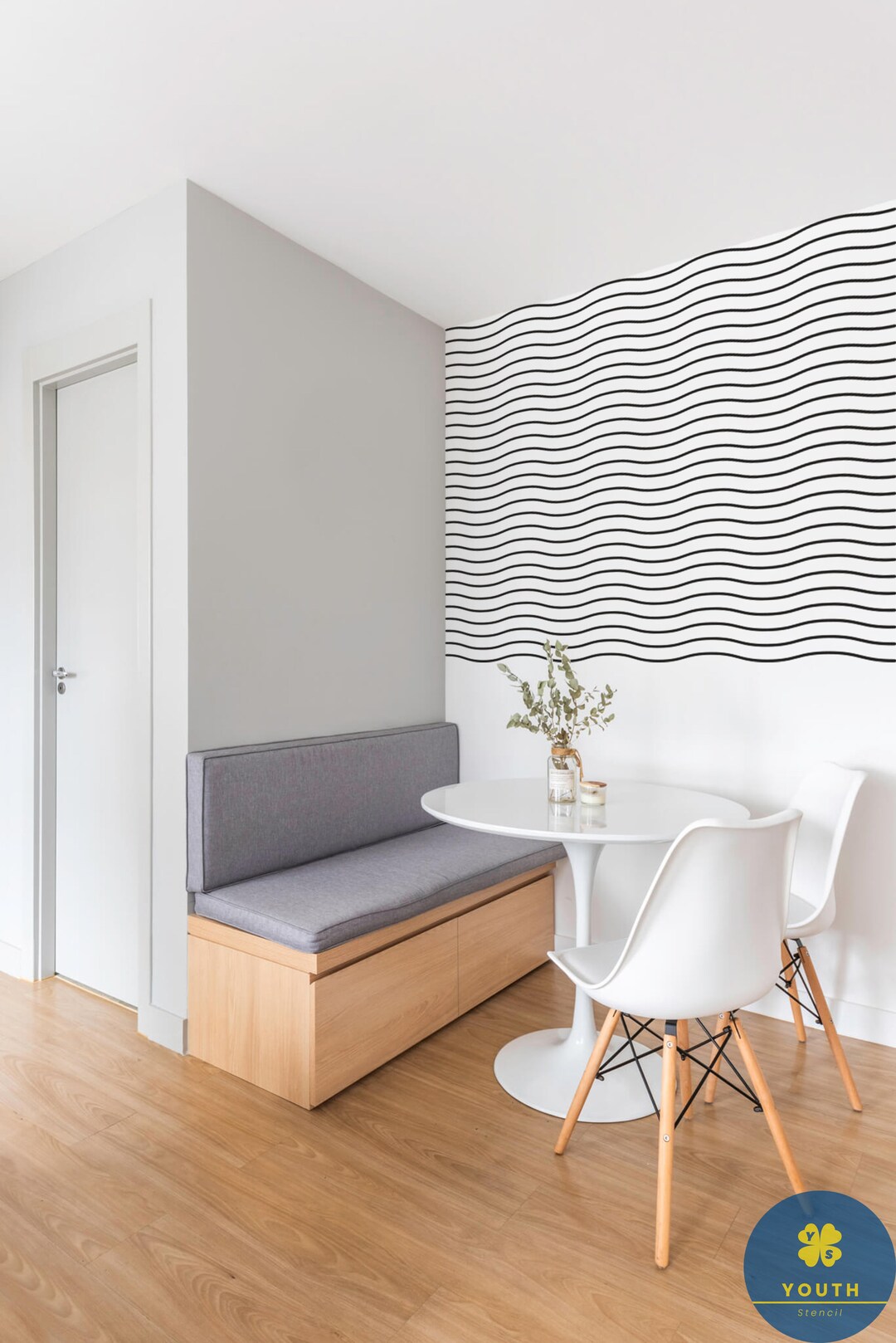 Paraskevi Boho Stencil - Boho Line Arch Stencil for Walls - Boho Wall ...