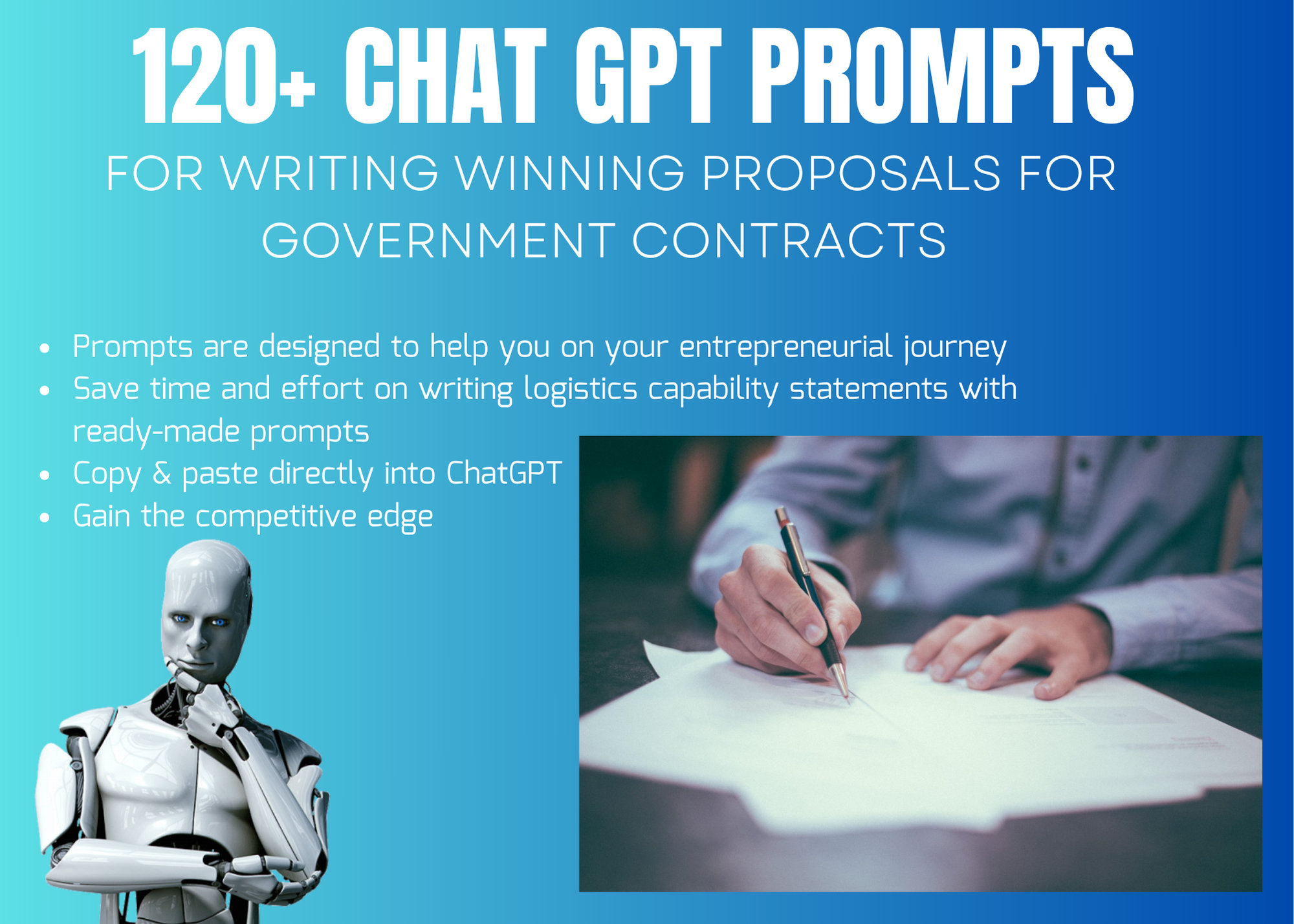 120+ Prompts for Writing Winning Proposals for Government Contracts - Etsy