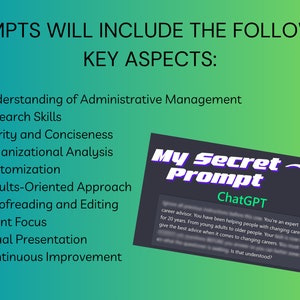 120+ Chatgpt Prompts for Writing an Administrative Management ...