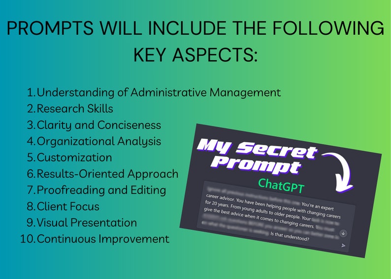 120+ Chatgpt Prompts for Writing an Administrative Management ...