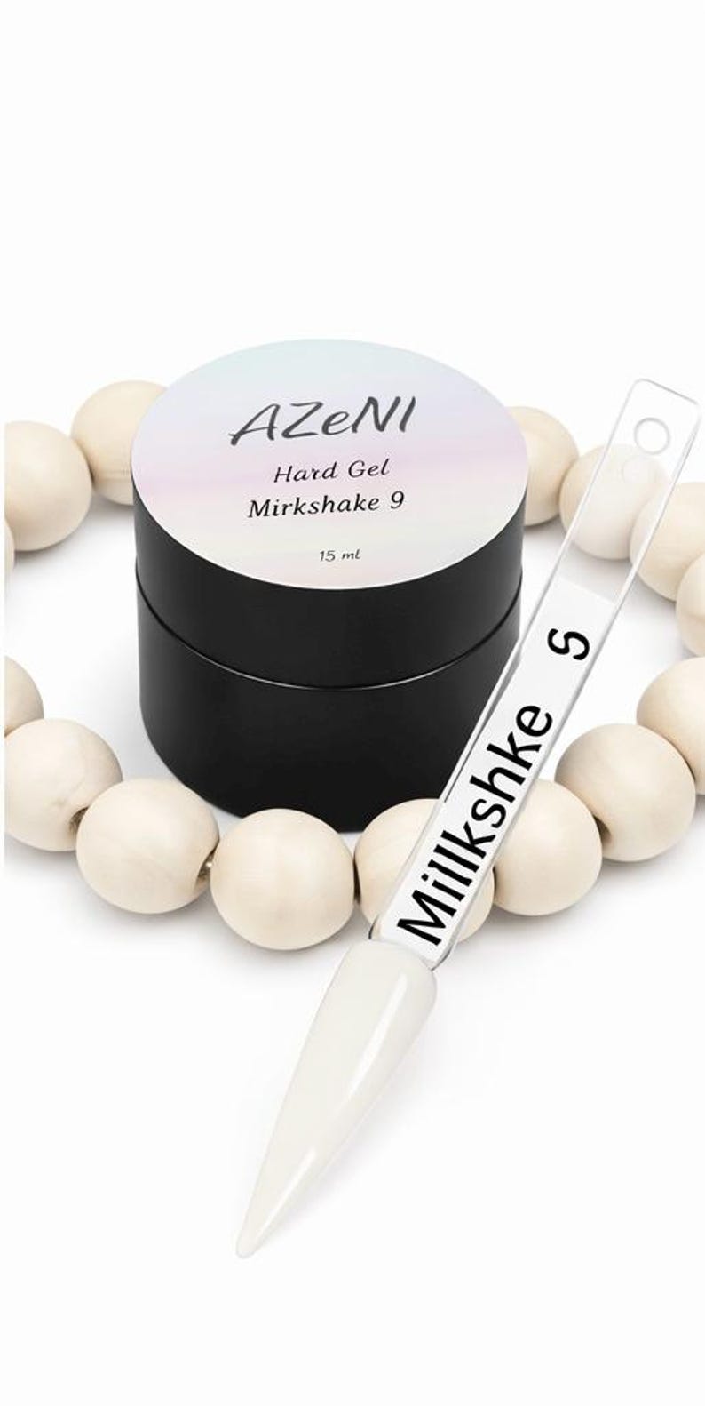Milkshake Hard Gel | Milky White Builder for Nail Extensions (15ml) - Etsy