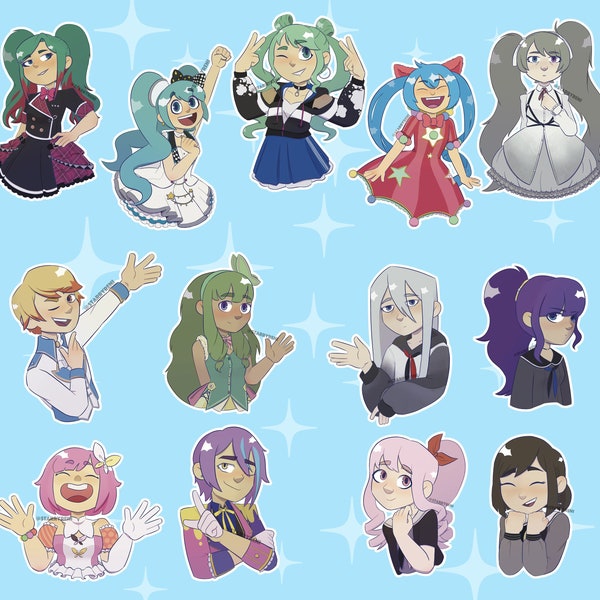 Colorful Stage Sticker - Etsy