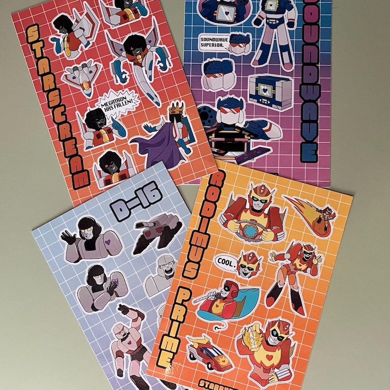 Transformers Sticker - Etsy