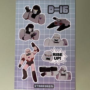 Transformers Sticker Sheets - Etsy