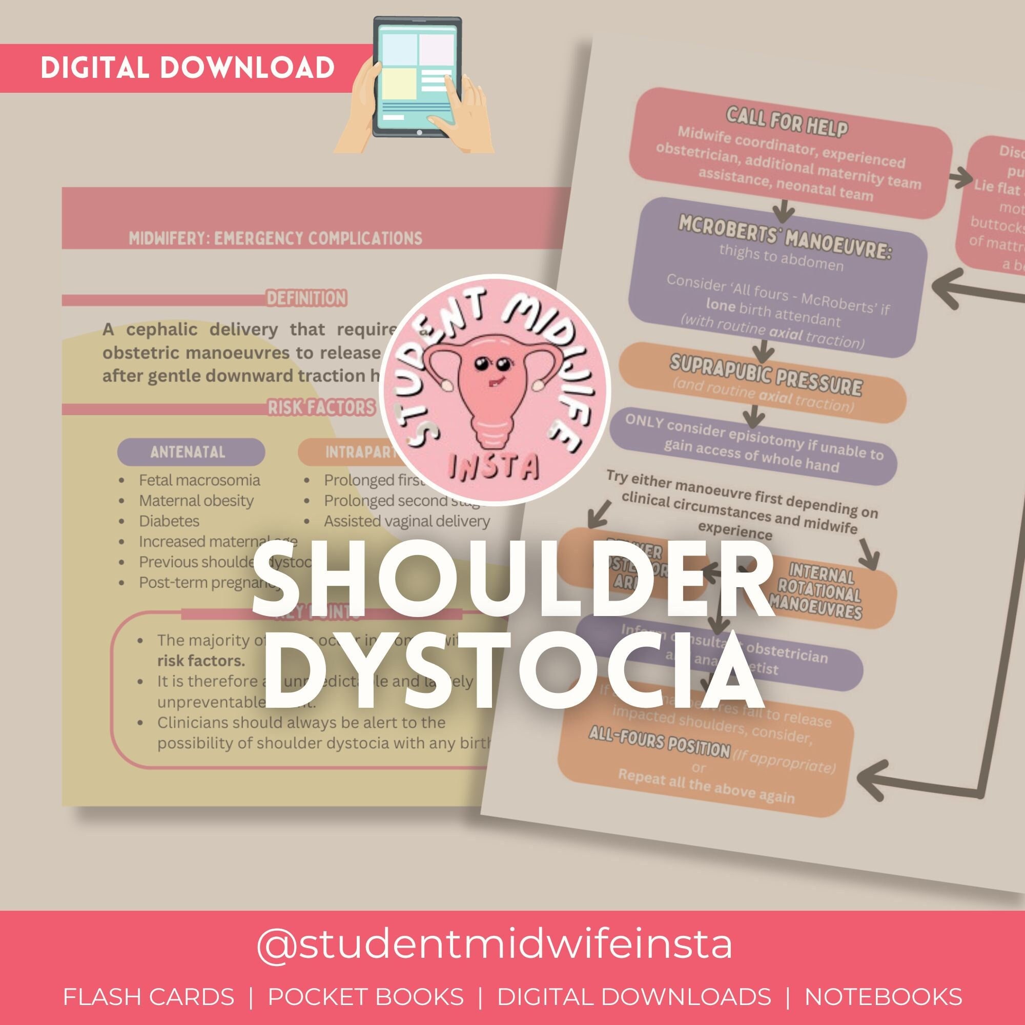 Student Midwife Studygram, Midwife Student, Midwife Flash Cards ...