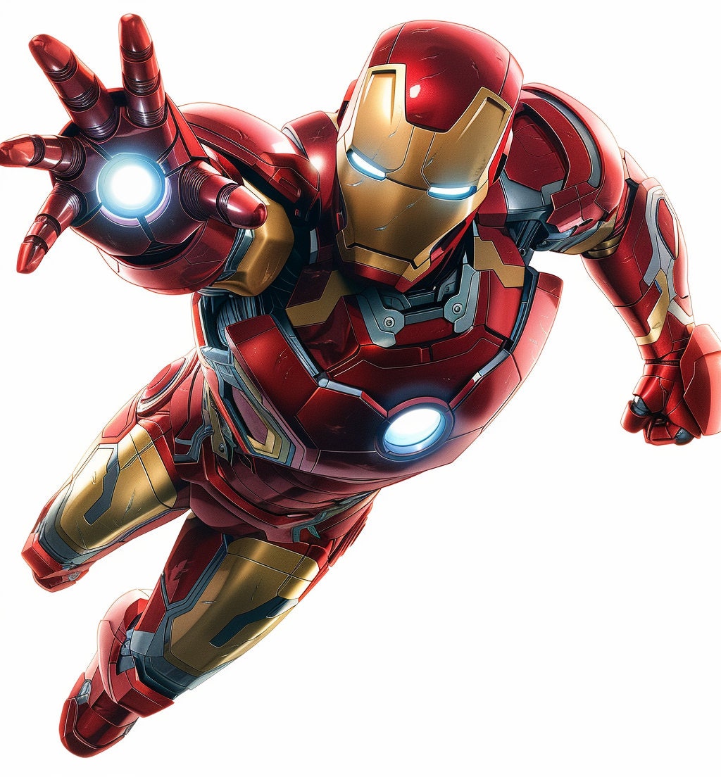 Dynamic Iron Hero - Etsy