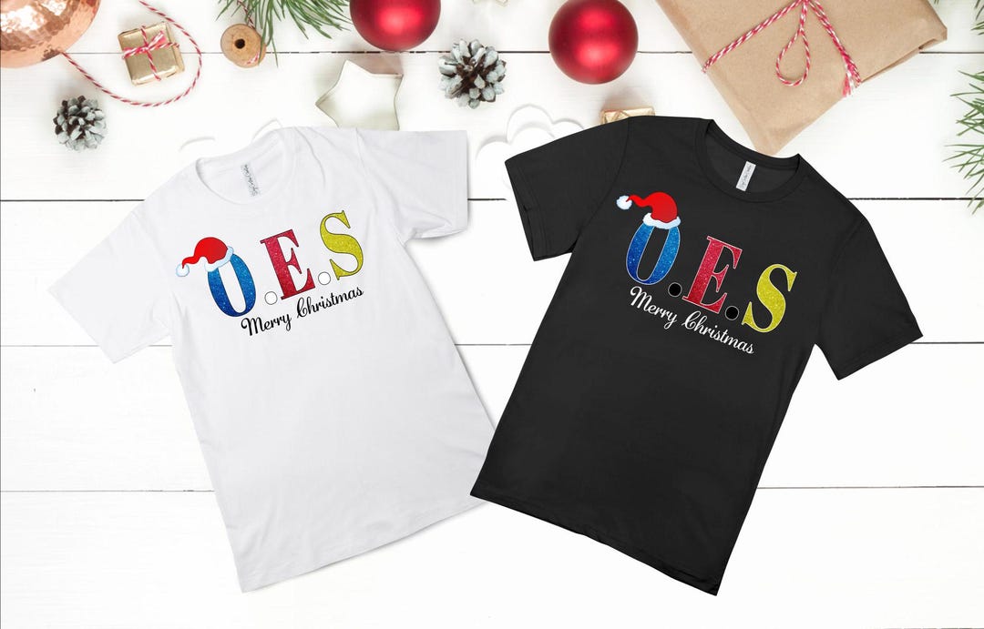 OES Merry Christmas, Order of Eastern Star Shirt, OES Gift - Etsy