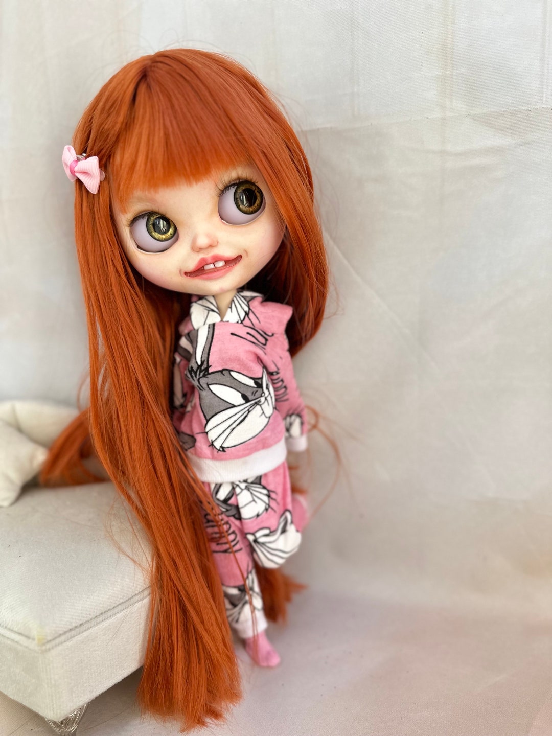 Red Freckle, Toothy Doll, Smile From Ear to Ear. милая улыбка до ушей ...