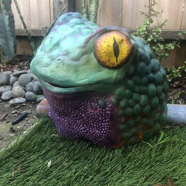 Frog Mask - Etsy