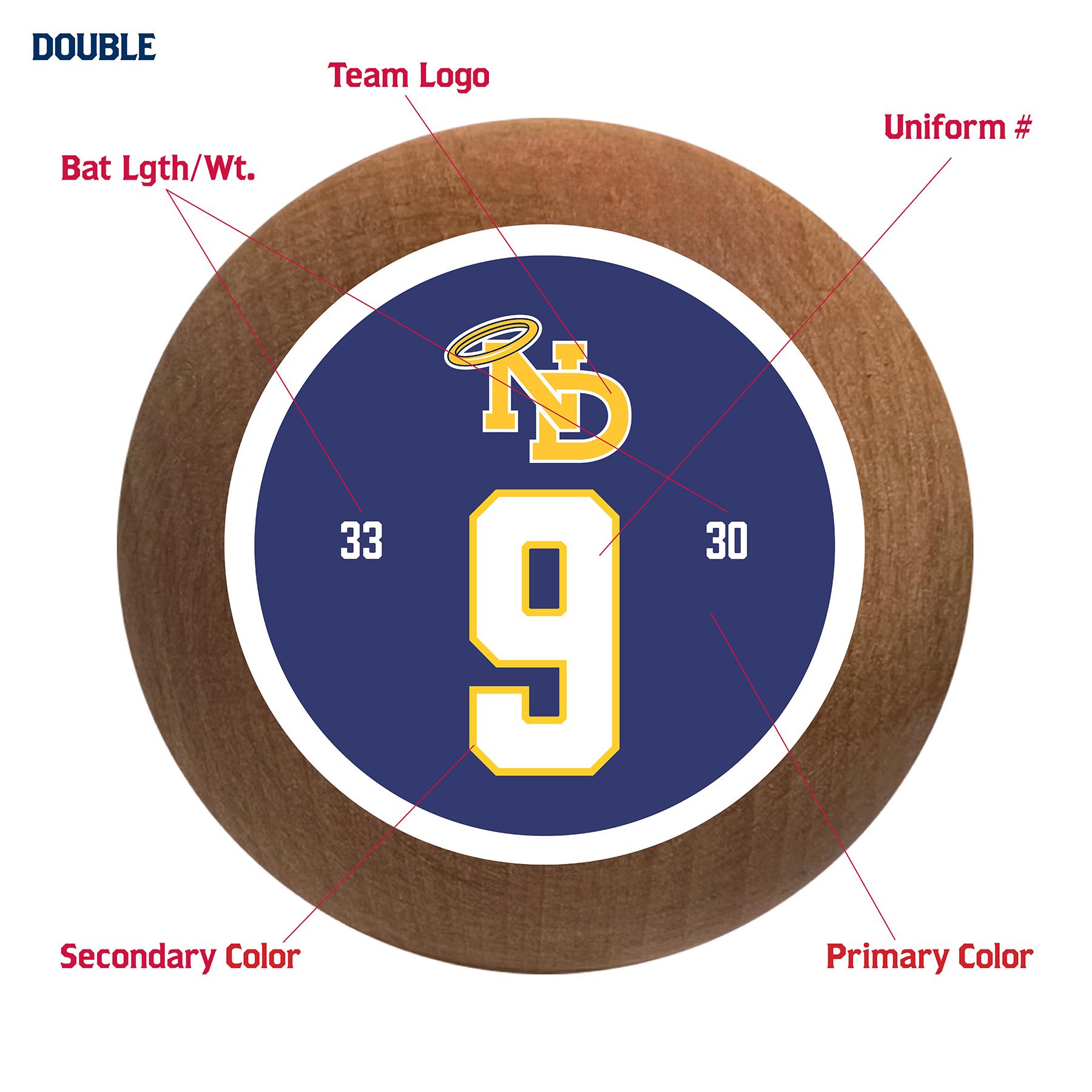 Custom Baseball Bat Knob Decal - Personalized and Made to Order With ...