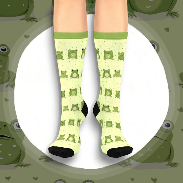 Frog Socks - Etsy