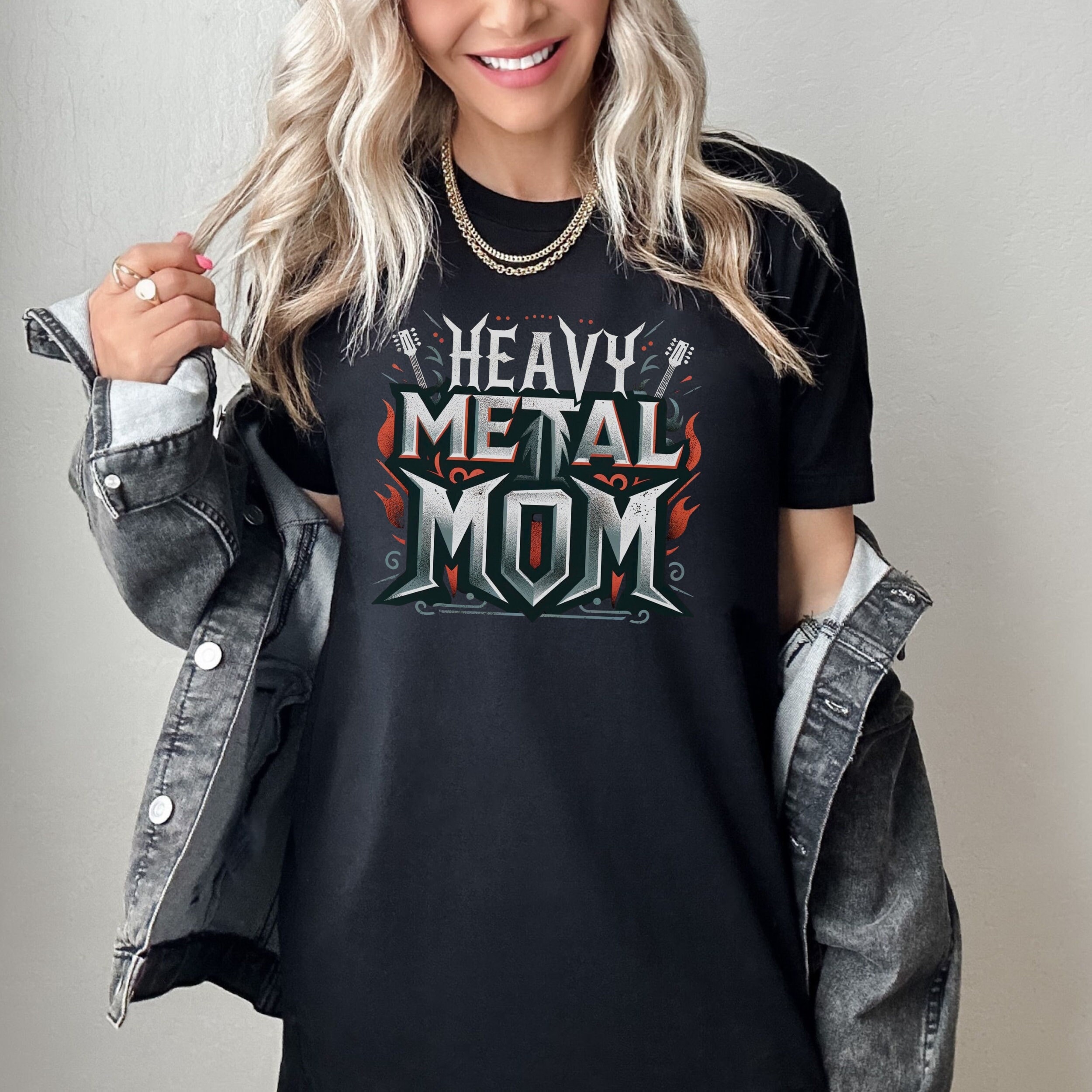 Heavy Metal Mom Shirt, Funny Heavy Metal Mama Shirt, Thrash Metal Gifts ...