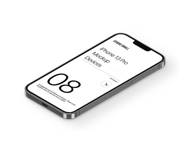 IPhone 13 Pro Mockups, Figma Template, UI Design, Simple Mockups, App ...