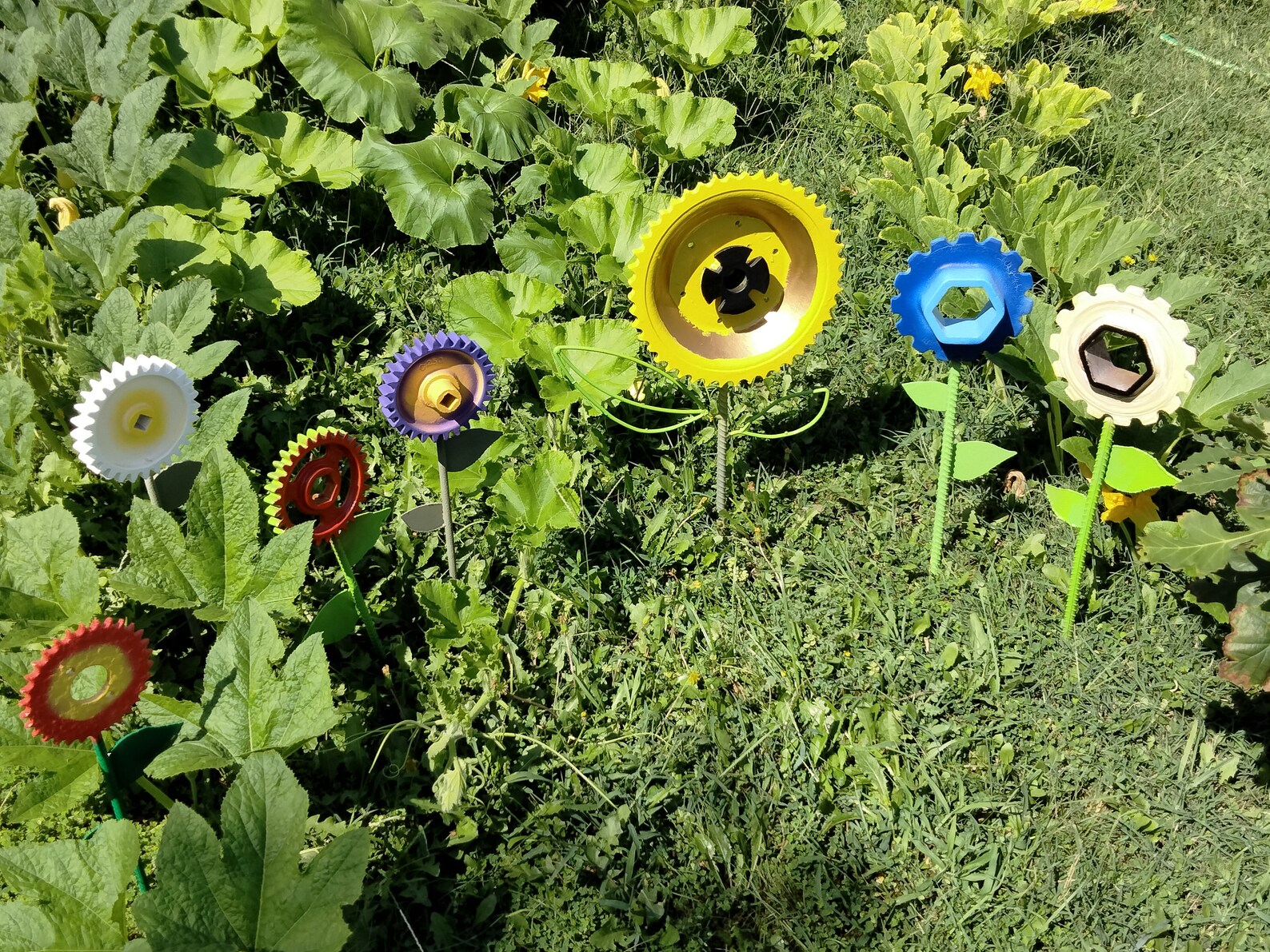 Metal Flower - Etsy