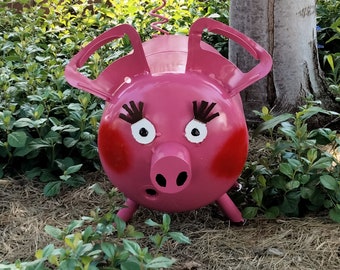 Propane Tank Pig Metal Art Pig Made Form Upcycled Propane Tank and ...