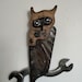 Metal Owl - Etsy