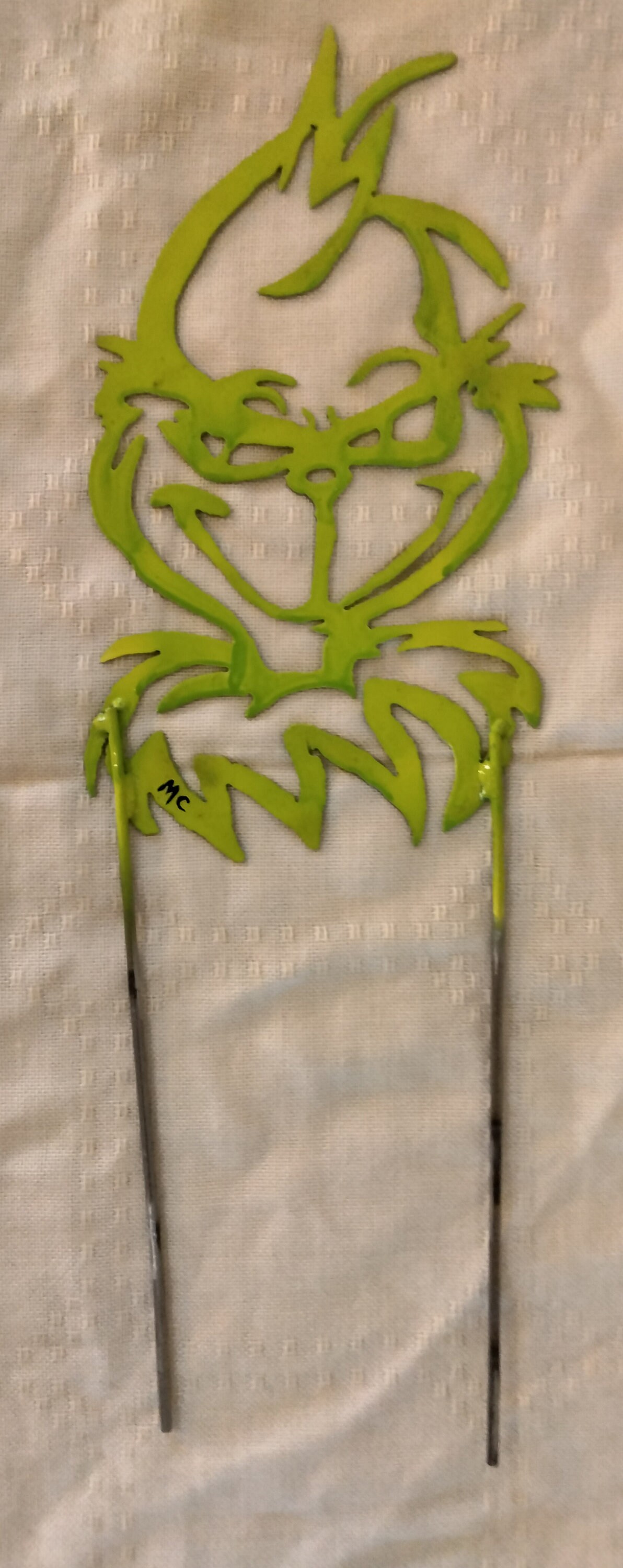 Metal Grinch - Etsy