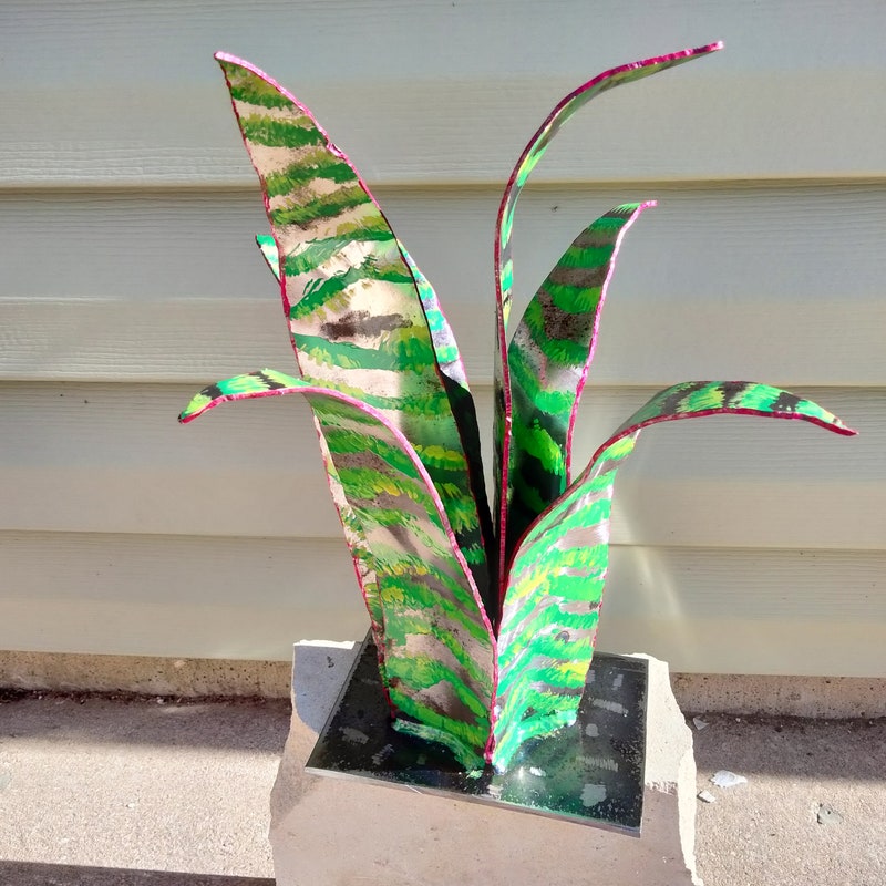 Metal Agave Yard Art - Etsy