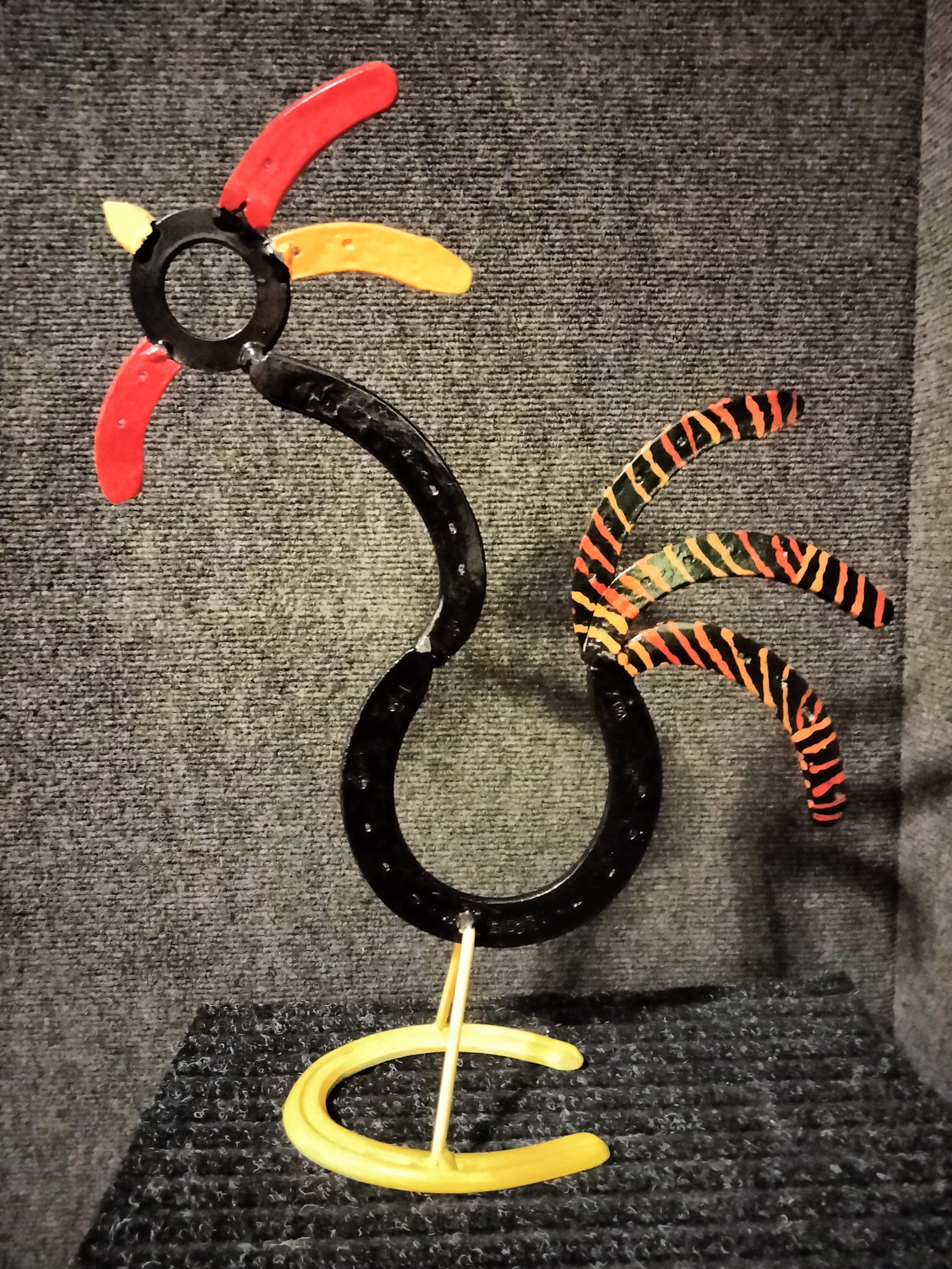Horseshoe Roosters - Etsy