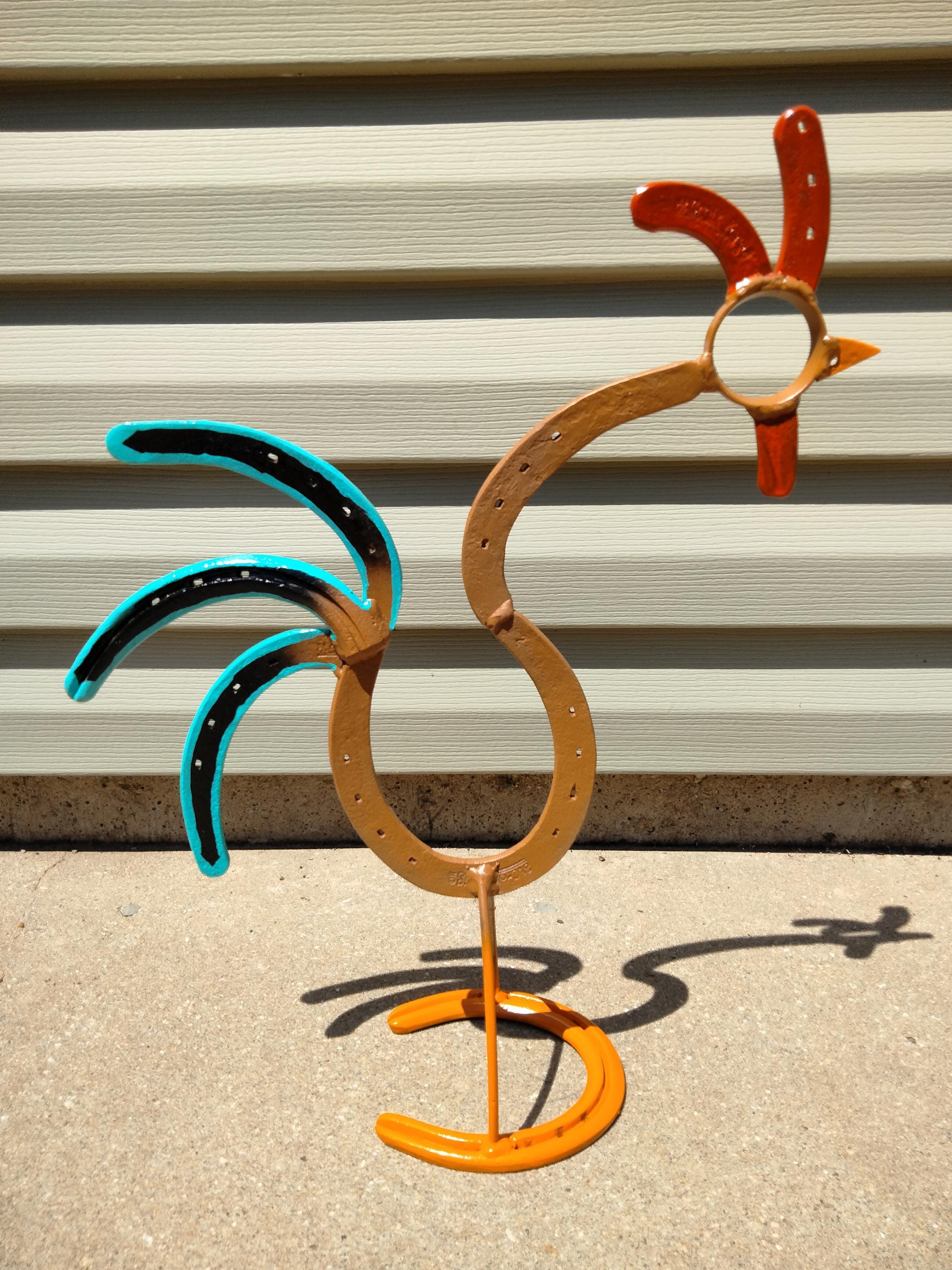 Horseshoe Roosters - Etsy