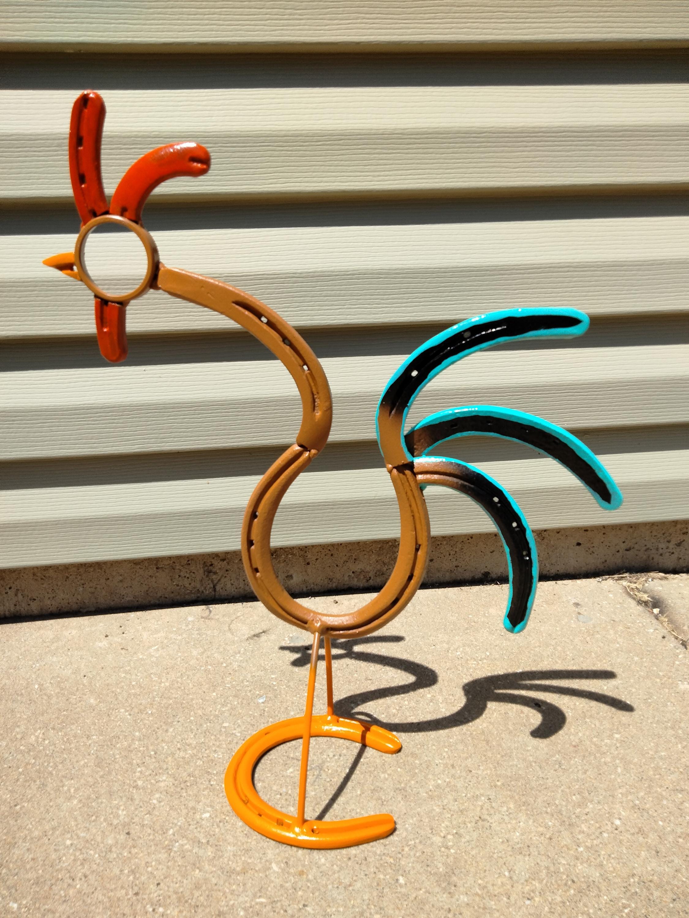 Horseshoe Roosters - Etsy