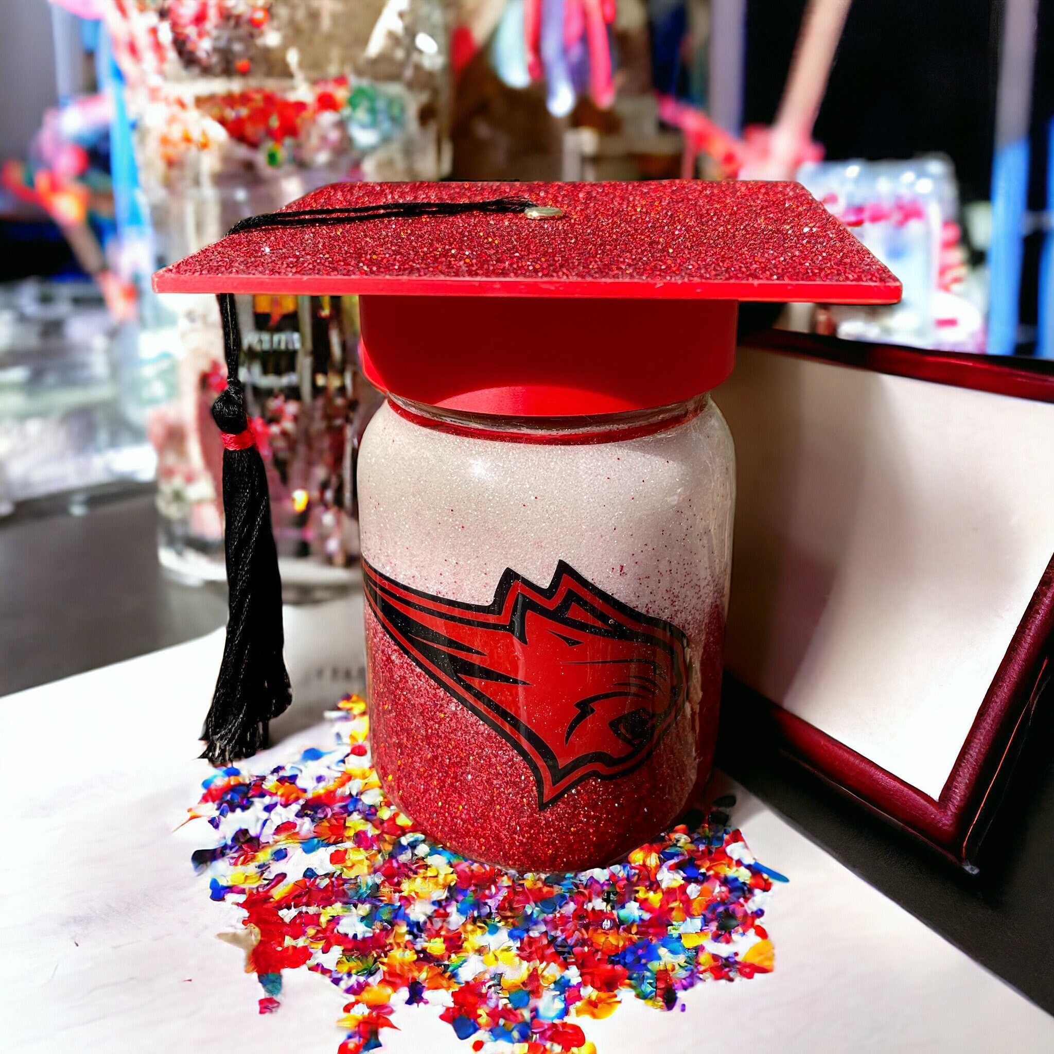 Bobcat Graduation Class of 2024 Keepsake/money Holder Mason Jar With ...