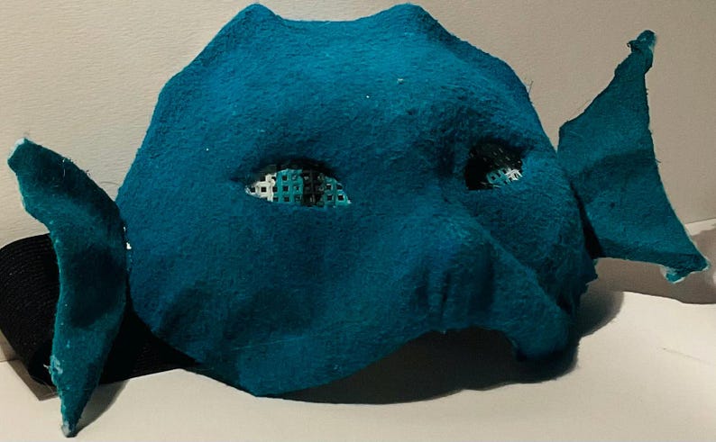 Therian Mask - Fish - Etsy