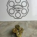 Set of 4 Brass 12 Gauge Magnets - Etsy