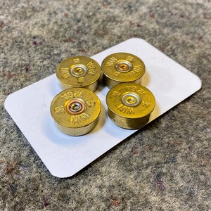 Set of 4 Brass 12 Gauge Magnets - Etsy