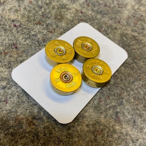 Set of 4 Brass 12 Gauge Magnets - Etsy