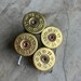 Set of 4 Brass 12 Gauge Magnets - Etsy