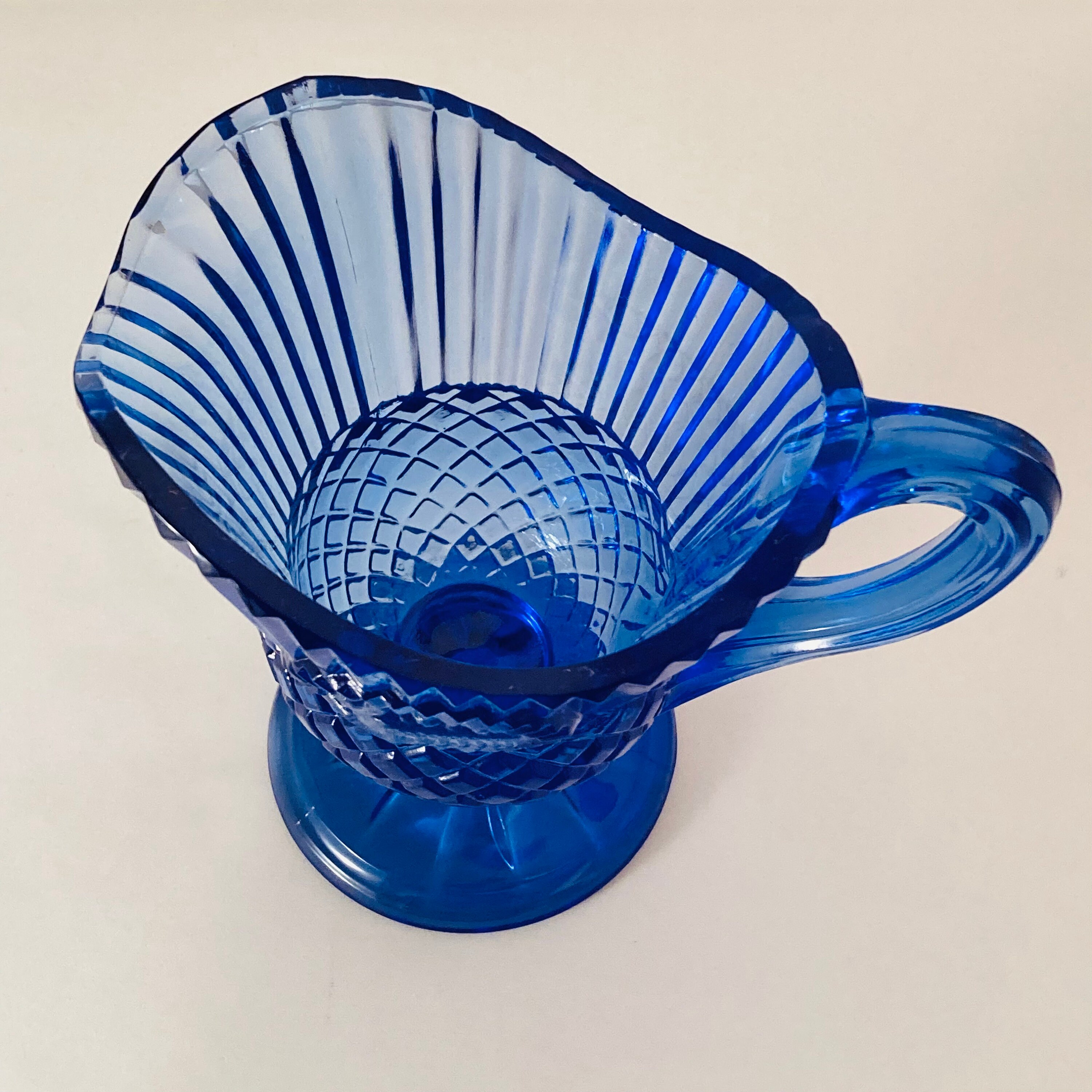 Vintage Avon Fostoria Cobalt Blue Glass Pitcher - Etsy Vintage Avon Fostoria Cobalt Blue Glass Pitcher - Etsy