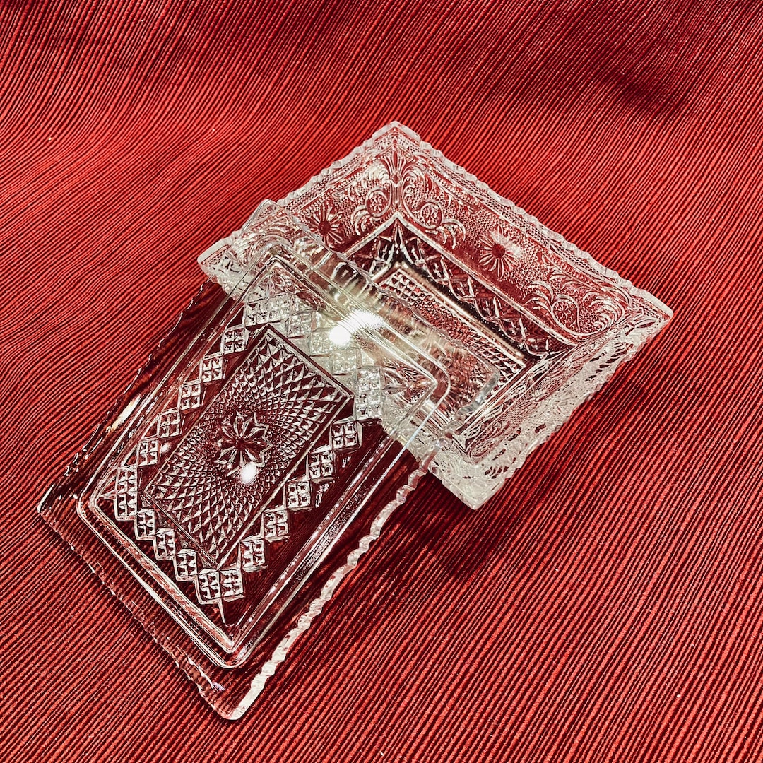 Vintage Duncan Miller Sandwich Pattern Cigarette Box With Lid - Etsy