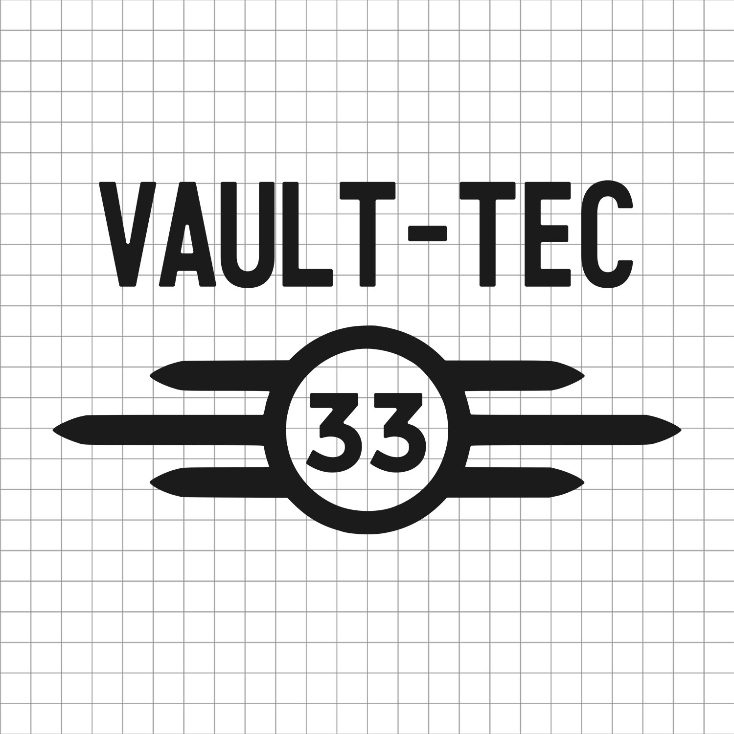 Vault 33 svg, Dxf, Eps, Png Digital Download - Etsy