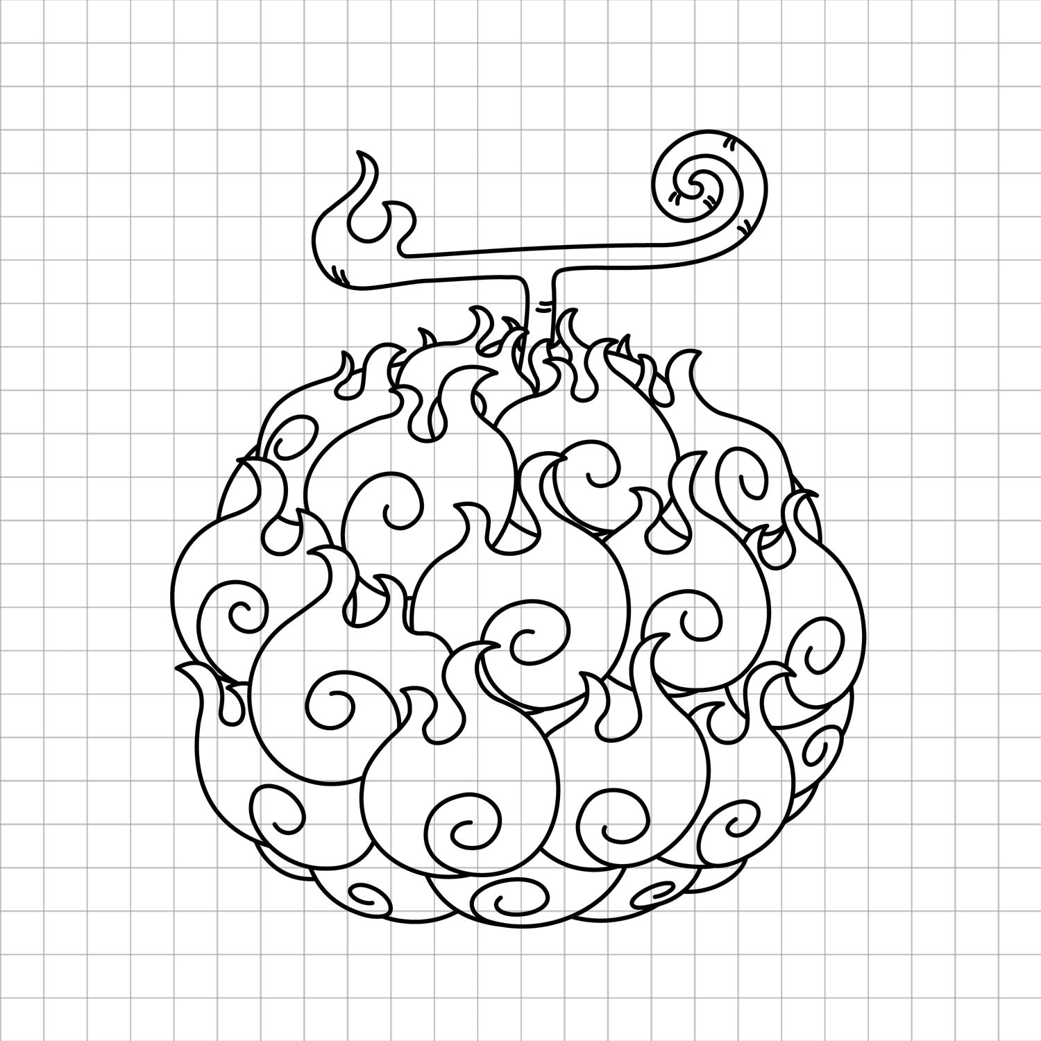 Mera Mera No Mi Devil Fruit Svg Eps Dxf Png Instant Download - Etsy