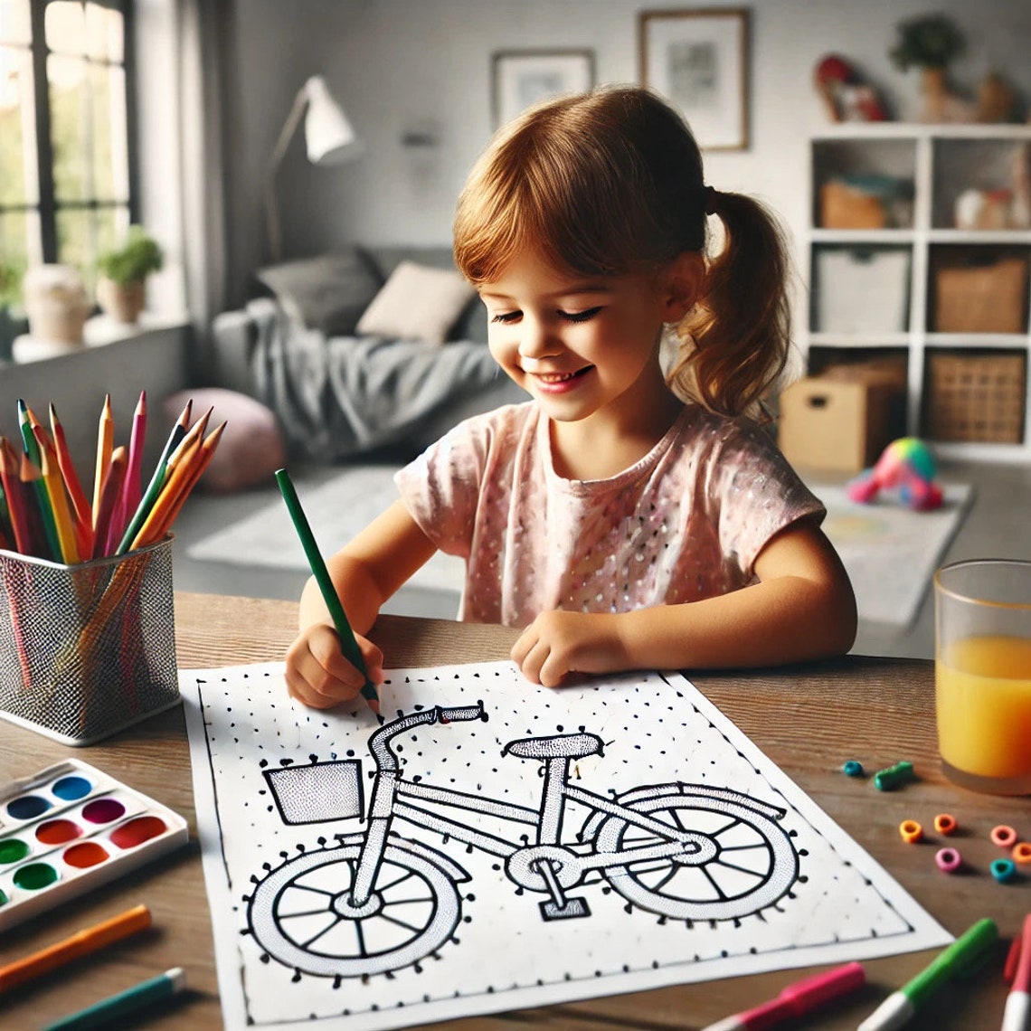 Printable Dot to Dot for Kids, 30 Vehicle-themed Pages, Engaging ...