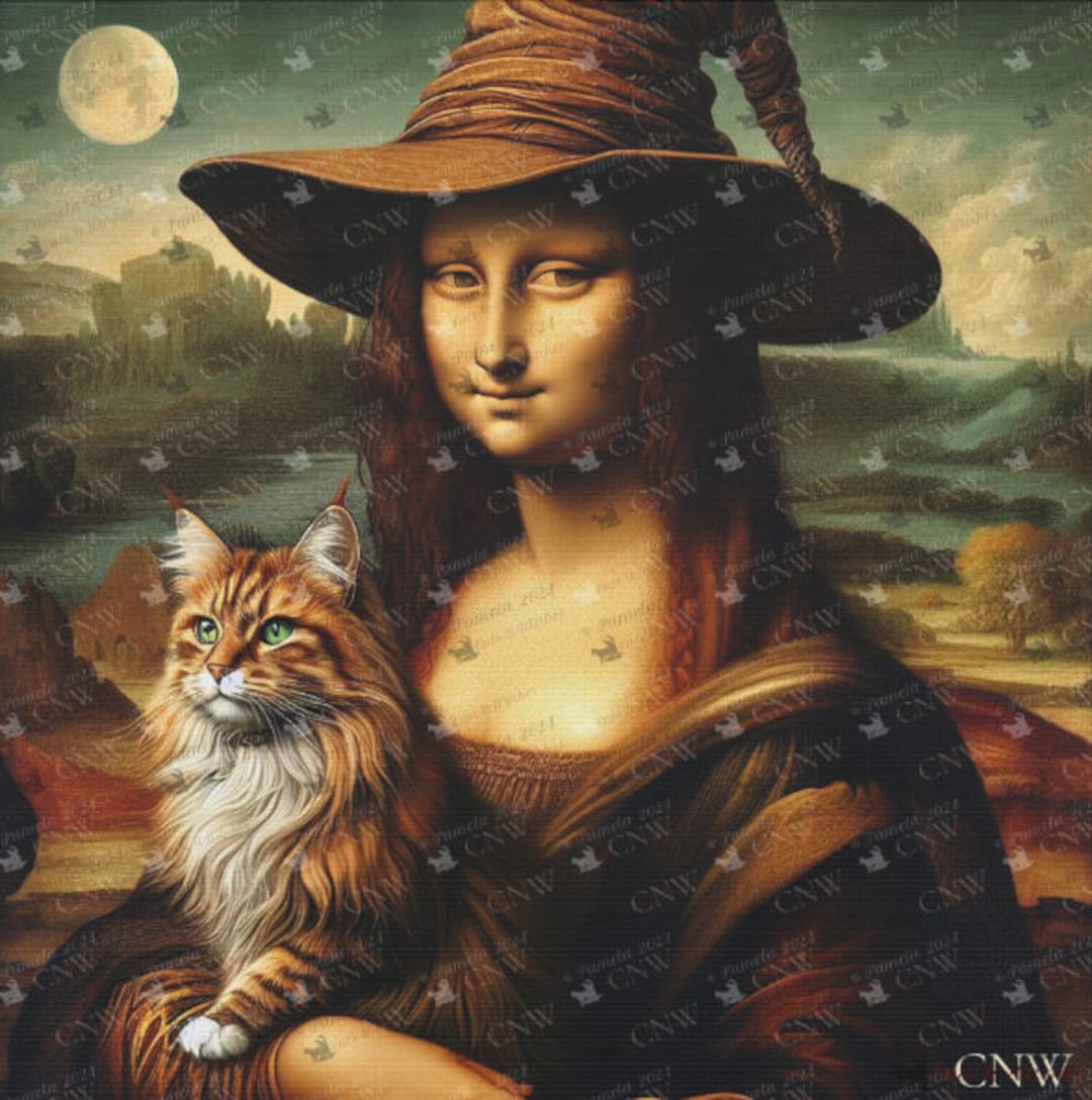 Italian Renaissance the Mona Lisa My Way Canvas Gallery Wraps - Etsy